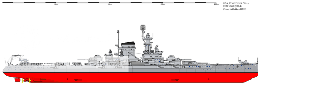 Finished Late: USS Yorck, ex-Hochseeflotte battlecruiser, Shipbucket style