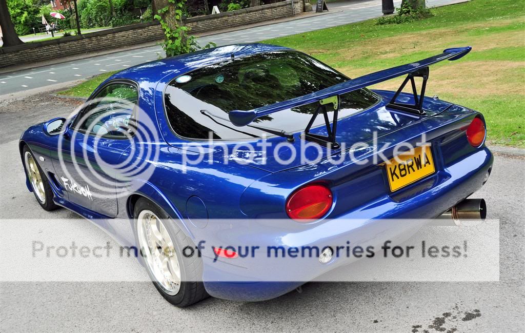 RX7 Parts - 99 OEM Nardi wheel, AutoExe wing, RE-Amemiya AC987 Rear ...